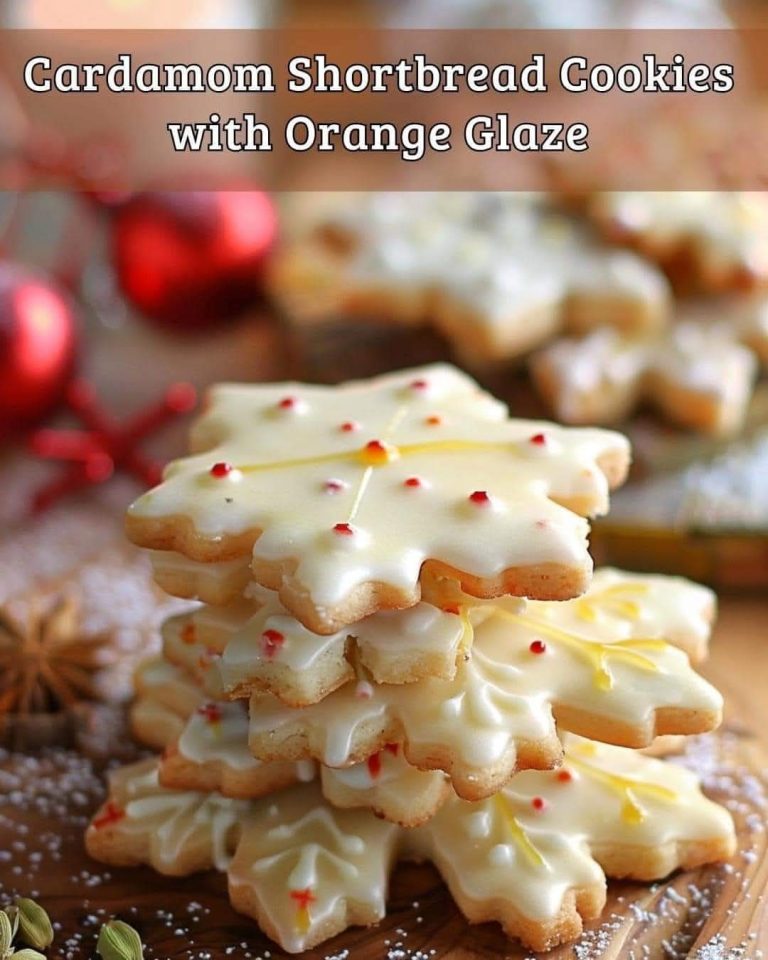 Cardamom Shortbread Cookies with Orange Glaze – Eva Cook