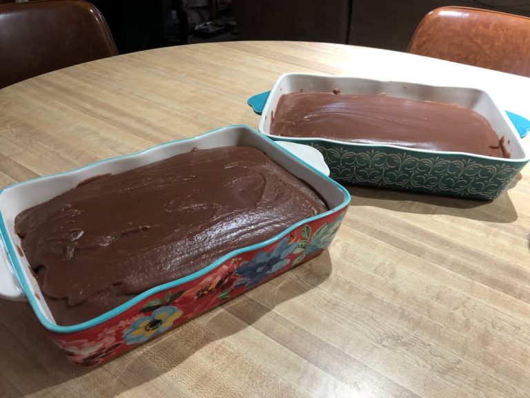 Family Tradition Cake with Homemade Fudge Frosting – Eva Cook