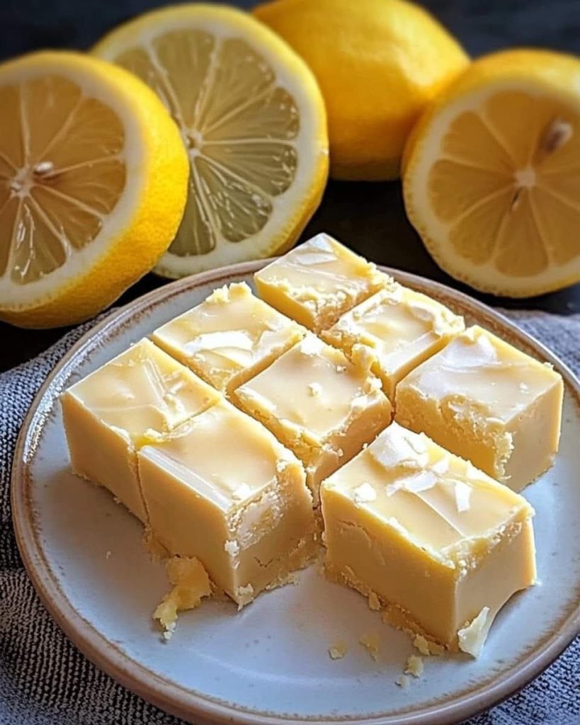 5-Minute Lemon Fudge – Eva Cook