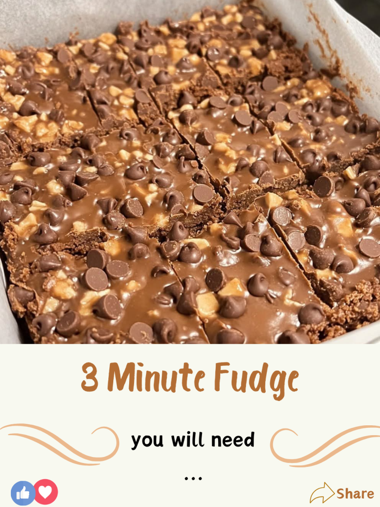 3 Minute Fudge – Eva Cook